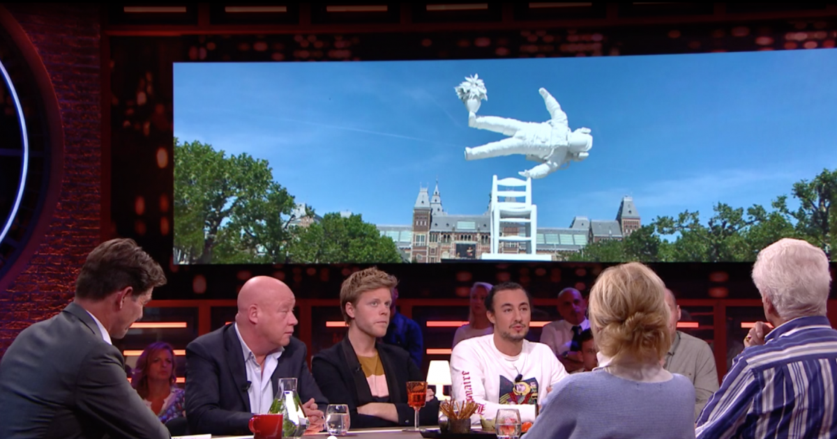 RTL Late Night (Dutch) TV Show: Klibansky’s Art Taking Over The World ...